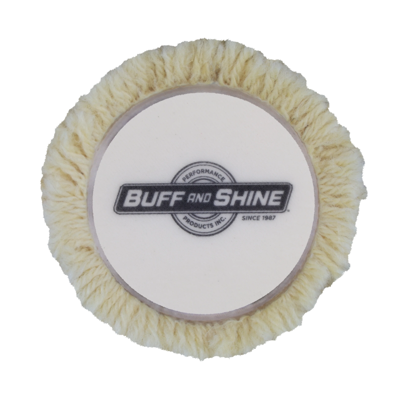 3" Standard Single Sided Wool Pad – Buff and Shine USA