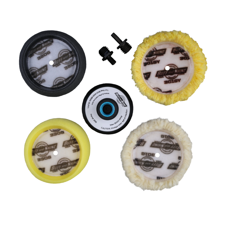 3" Small 7 Piece Kit – Buff and Shine USA