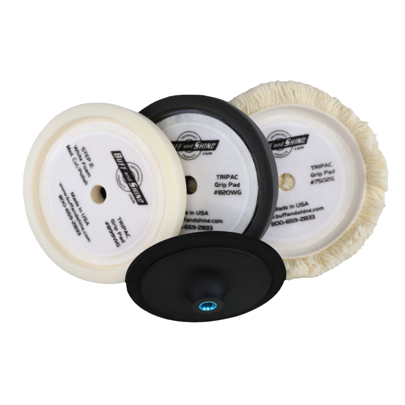 8" Large 4 Piece Kit – Buff and Shine USA